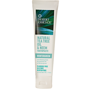 TEA TREE OIL & NEEM TOOTHPASTE | Tea Tree Toothpaste - Your Holistic Doc